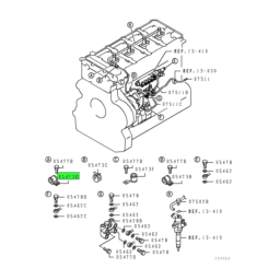 Mitsubishi FUSO® Truck Parts | Fuel | Fuel Return Hose