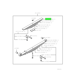 Mitsubishi FUSO® Truck Parts | Rear Suspension | Rear Suspension