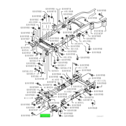 Mitsubishi FUSO® Truck Parts | Frame | Side-Member And Related Parts