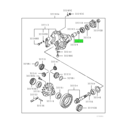 Mitsubishi FUSO® Truck Parts | Axle | Front Axle Differential | Source ...