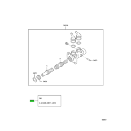 Mitsubishi FUSO® Truck Parts | Brakes | Brake Master Cylinder