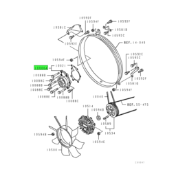 Mitsubishi FUSO® Truck Parts | Cooling | Water Pump And Fan