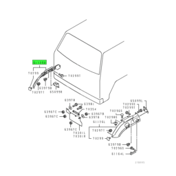 Mitsubishi FUSO® Truck Parts | Exterior | Splash Shield