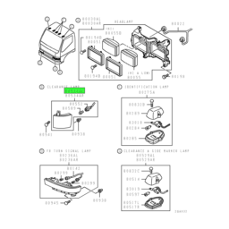 Mitsubishi FUSO® Truck Parts | Chassis Electrical | Lamp