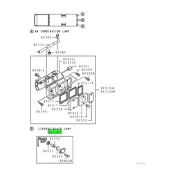 Mitsubishi FUSO® Truck Parts | Chassis Electrical | Lamp