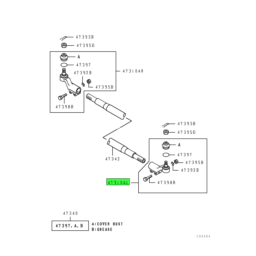 Mitsubishi FUSO® Truck Parts | Steering | Tierod