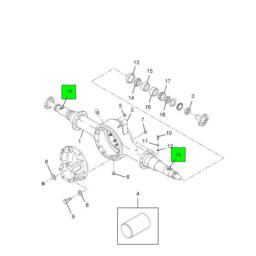 Navistar International® Truck Parts | Rear Axle | Block