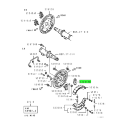 Mitsubishi FUSO® Truck Parts | Brakes | Rear Wheel Brake