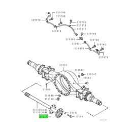 Mitsubishi FUSO® Truck Parts | Axle | Rear Axle Housing