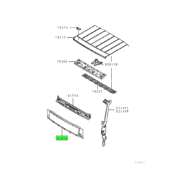 Mitsubishi FUSO® Truck Parts | Cab and Body | Front End Structure And ...