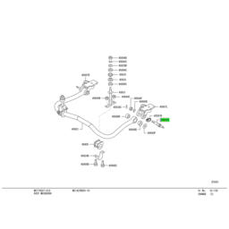 Mitsubishi FUSO® Truck Parts | Front Suspension | Front Stabilizer