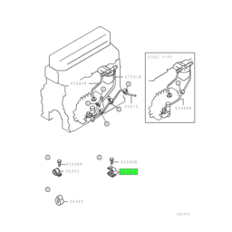 Mitsubishi FUSO® Truck Parts | Fuel | Fuel Filter And Hose | Source One ...