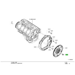 Mitsubishi FUSO® Truck Parts | Engine | Flywheel And Housing