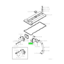 Mitsubishi FUSO® Truck Parts | Engine | Rocker Cover And Breather