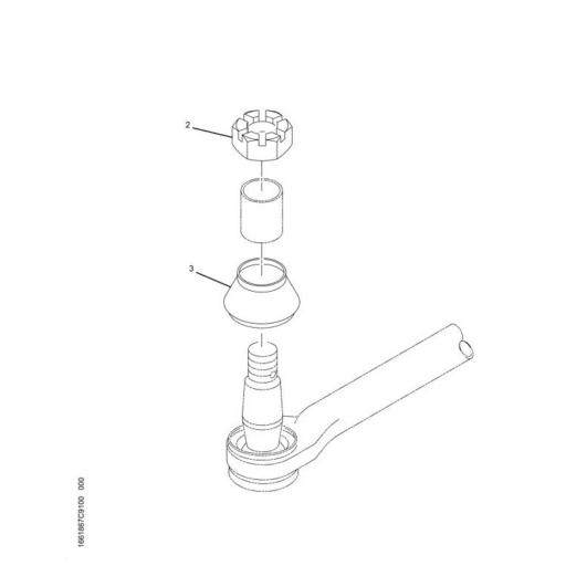 FDL1215 Navistar International | Steering Drag Link | Source One Parts ...