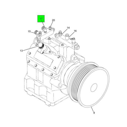 2599712C1 IC Bus | SWITCH PRESSURE LOW | Source One Parts Center