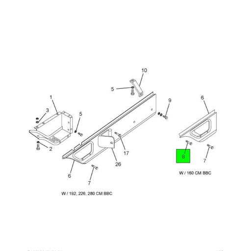 120361 Navistar International | NUT 10 UNC - 25 Pack | Source One Parts ...