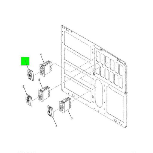 2228074C1 IC Bus | Rocker Actuator Master Flasher | Source One Parts Center