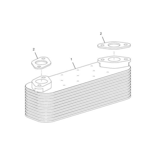 3006887C91 Navistar International | Oil Cooler Kit 13 L | Source One ...