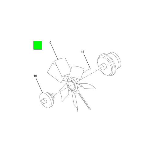 2589340C91 Navistar International | Drive Fan 712 Vistronic | Source ...