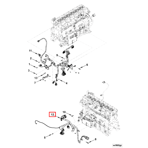 4931851 Cummins | Electronic Control Module Wiring Harness | Source One ...