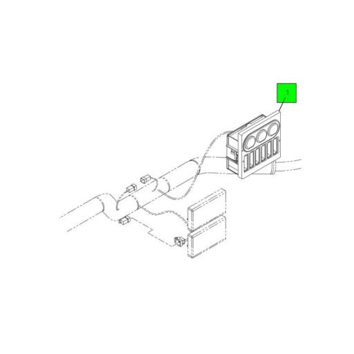 3595985C1 Navistar International | Switch Gauge Housing 6 and 3 Gauge ...
