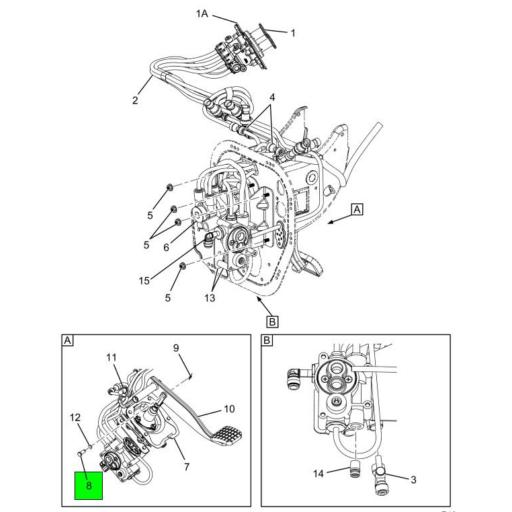 6713159C1 Navistar International | Brake Pedal Clevis Pin 1/2 in ...