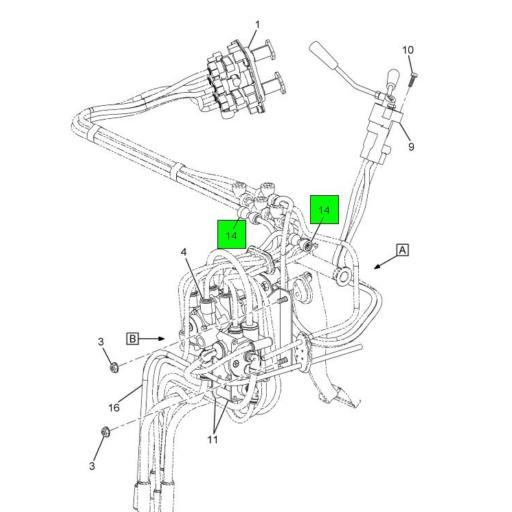 2506201C1 Navistar International | PTC 3/8 in Quick-Connect Coupling ...