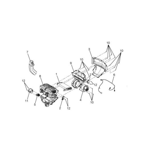 3677090C91 Navistar International | Fresh Air Heater Assembly Export ...