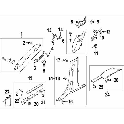 FL3Z15023A98AL Ford | Cowl Panel Kick Top Cover | Source One Parts Center