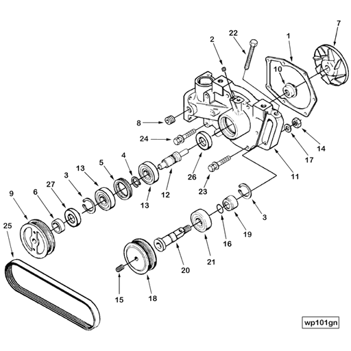 3022474 Cummins | Water Pump | Source One Parts Center