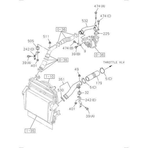 8-98120-913-0 Isuzu | Pcv Hose Clip | Source One Parts Center