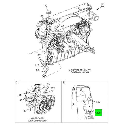 3866919C1 Navistar International | Product Graphic Label Belt Routing ...