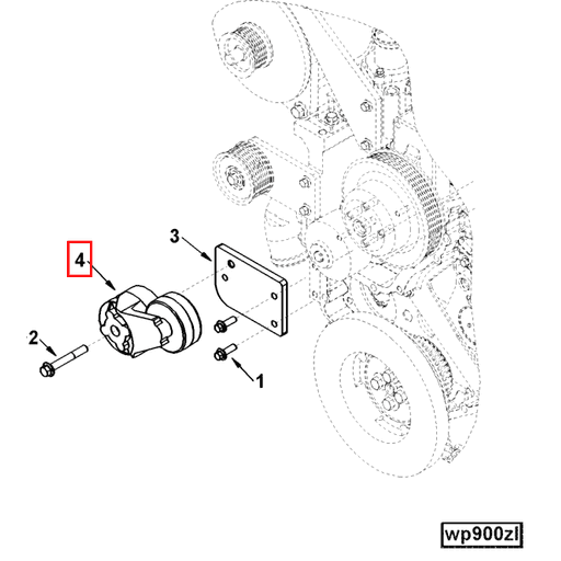 3934816 Cummins | Belt Tensioner | Source One Parts Center