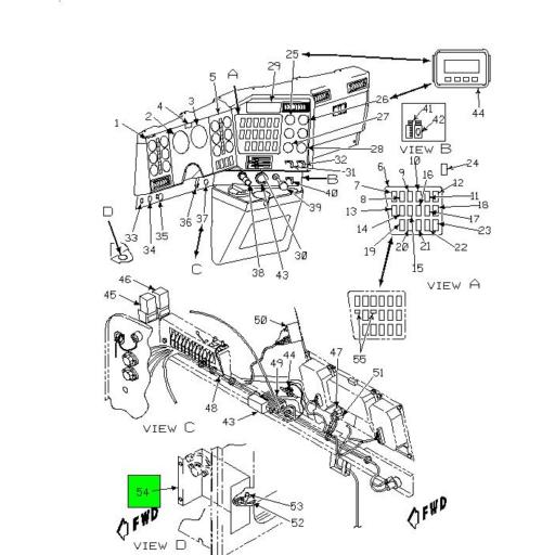 449765C1 Navistar International | Cab Door Opening Trim Strip | Source ...