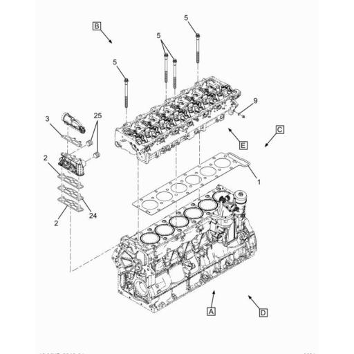 2517038C92 Navistar International | Cylinder Head Removal and ...