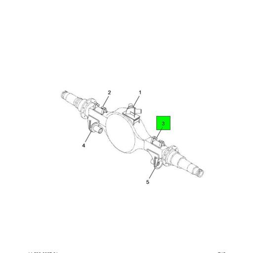 3535560C1 Navistar International | Rear Spring Saddle with Equalizer ...