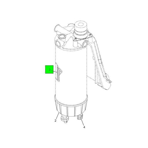 2602549C1 Navistar International | Filter Extended-Life Element 3 ...