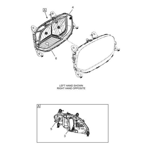 4049968C99 Navistar International | Headlight LED SAE Right-Hand ...