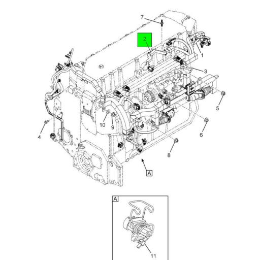 1881053C91 Navistar International | Injector Engine Harness Assembly ...