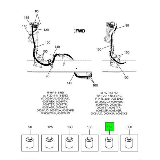 3782780C91 Navistar International | Harness PDM Power Feed 2 2 | Source ...