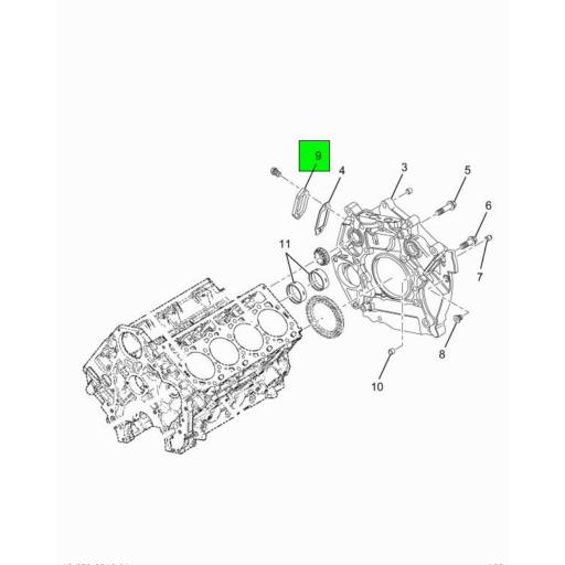 6042226C1 Navistar International | COVER ASSEMBLY FLYWHEEL HOUSING ...