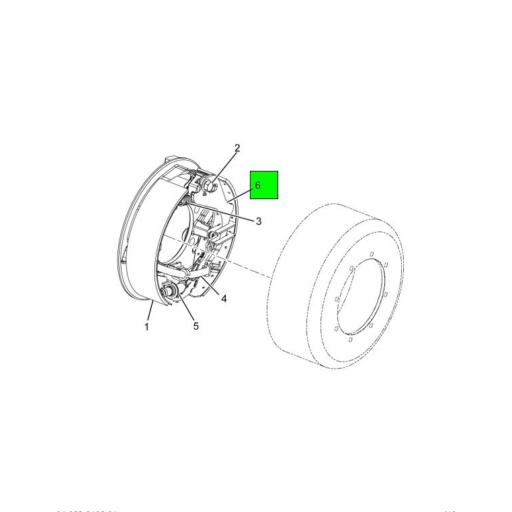 2605831C91 Navistar International | Shoe Hold-Down Bracket Kit | Source ...
