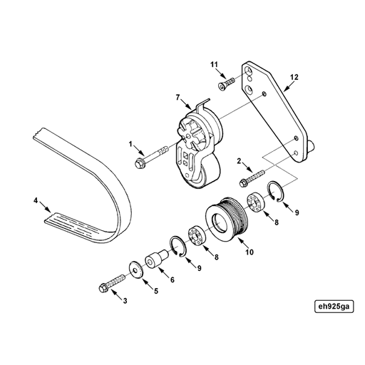3922982 Cummins | Idler Pulley | Source One Parts Center
