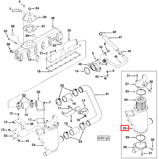 3918464 Cummins | Aftercooler Housing | Source One Parts Center