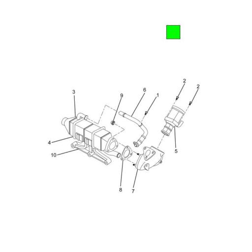 1873842C92 Navistar International | EGR Valve Assembly | Source One ...