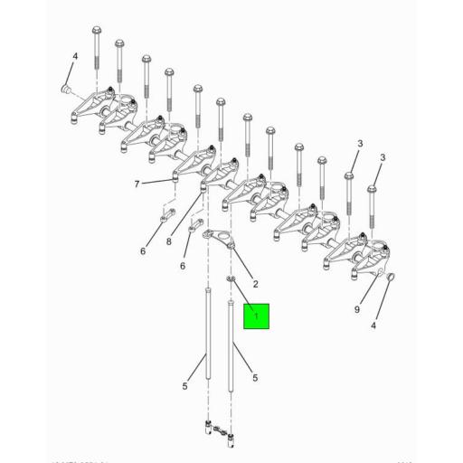 1841650C1 Navistar International | WASHER LOWER SUPPORT - 10 Pack ...