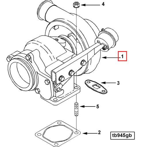 3538852 Cummins | Exchanger 40 Heat Wastegate Turbocharger | Source One ...