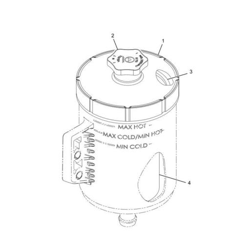 3836348C94 Navistar International | Power Steering Reservoir | Source ...