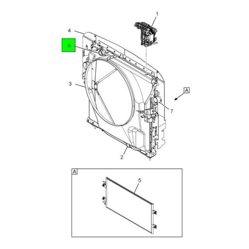 2608149C91 Navistar International | Radiator Assembly Without Oil ...